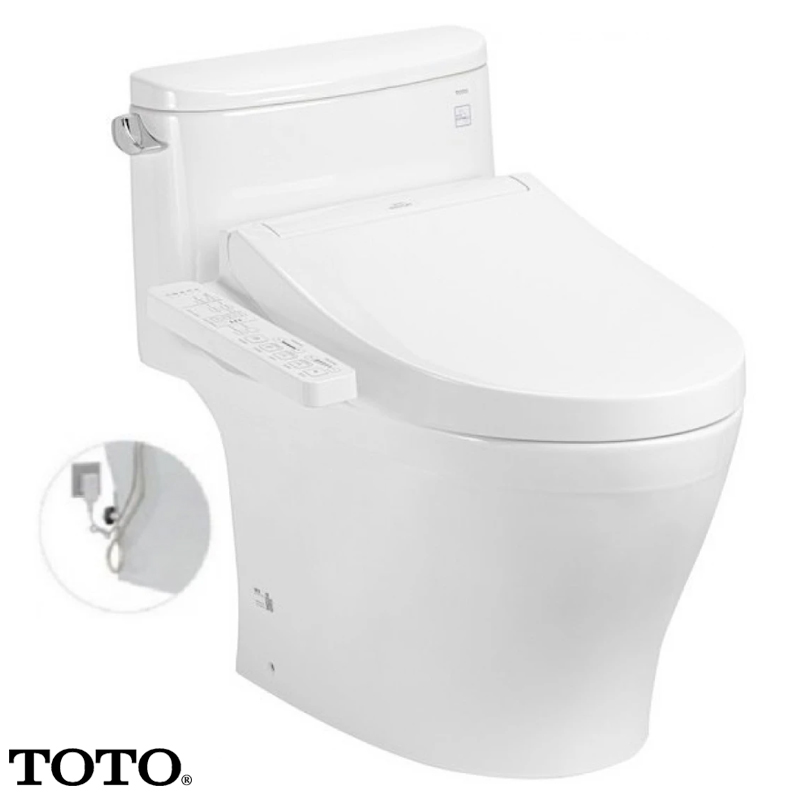 Bồn Cầu Điện Tử TOTO MS887RW16 Nắp Rửa Washlet TCF23410AAA C2
